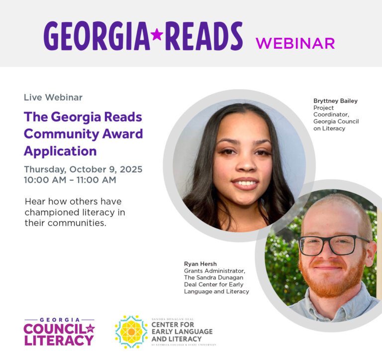 Georgia Reads Community Award - Georgia Reads